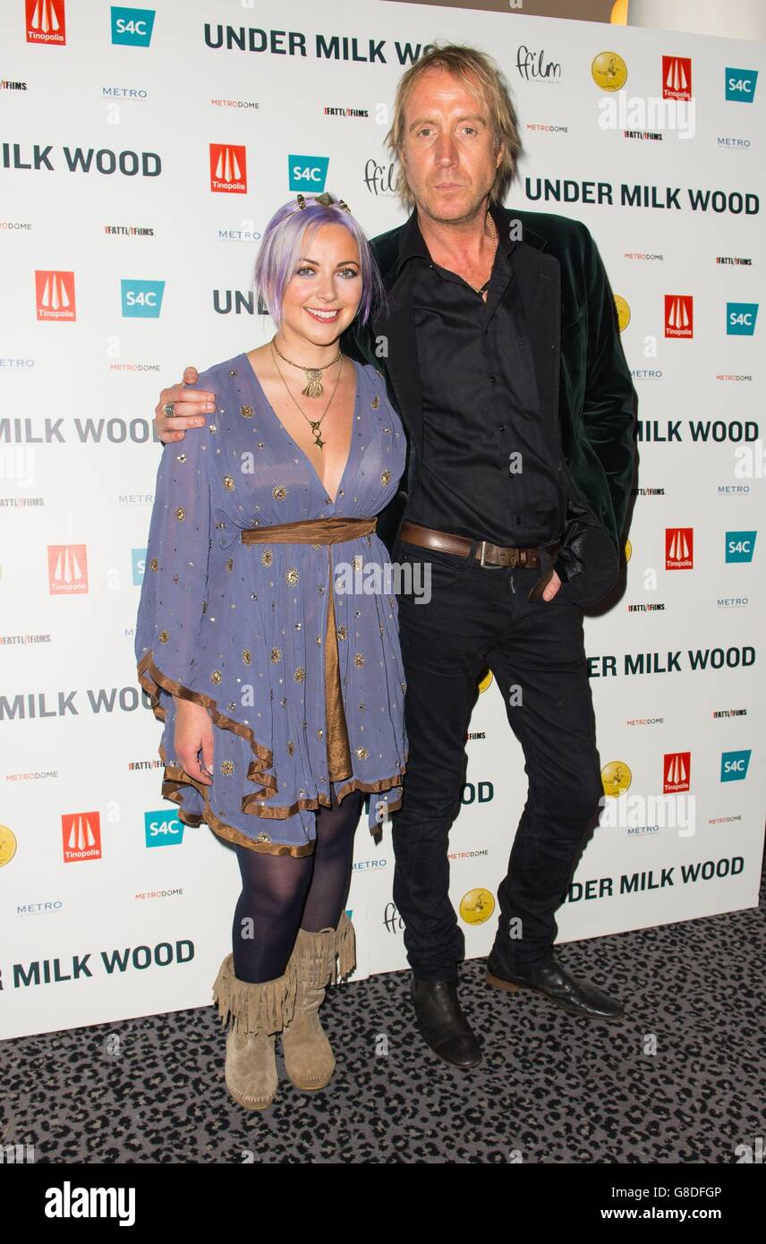 Under Milk Wood Premiere - London Stock Photo - Alamy