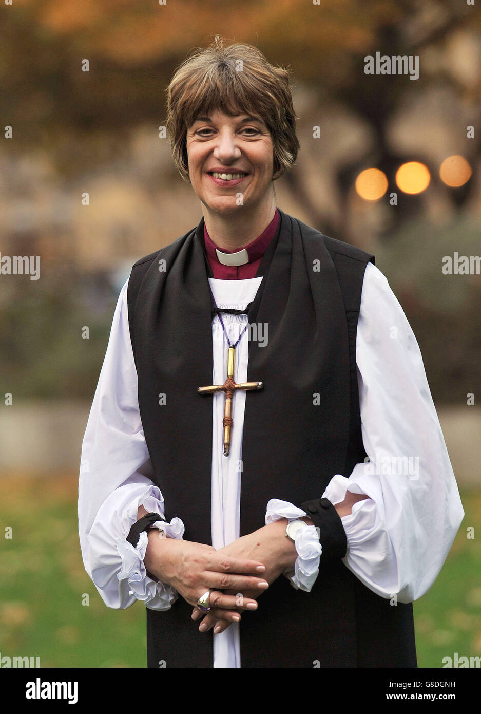 The Bishop of Gloucester, Rt Revd Rachel Treweek, who has become the ...