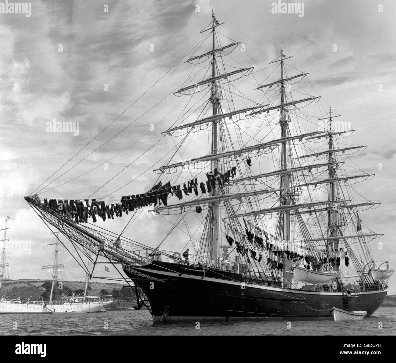 Sailing - Tall Ships Race - Georg Stage - Falmouth Harbour, Cornwall ...