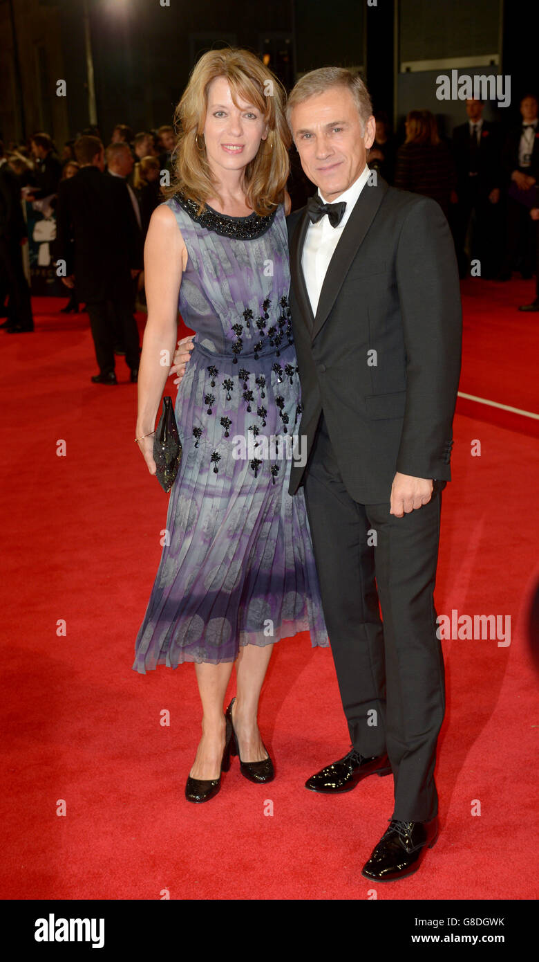 Christoph Waltz and Judith Holste attending the World Premiere of ...