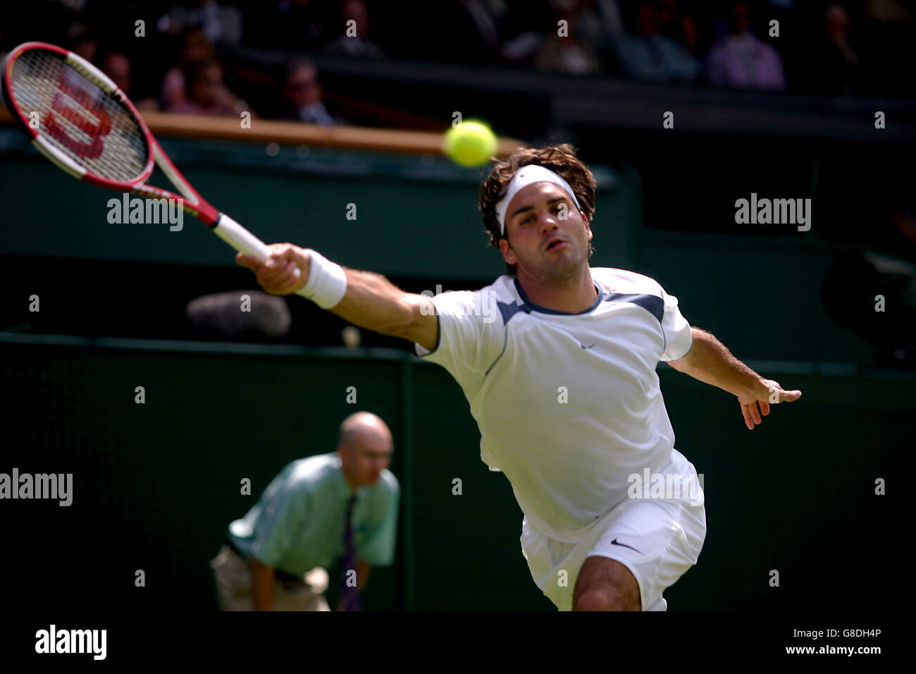 Tennis - Wimbledon Championships 2005 - Men's First Round - Roger ...