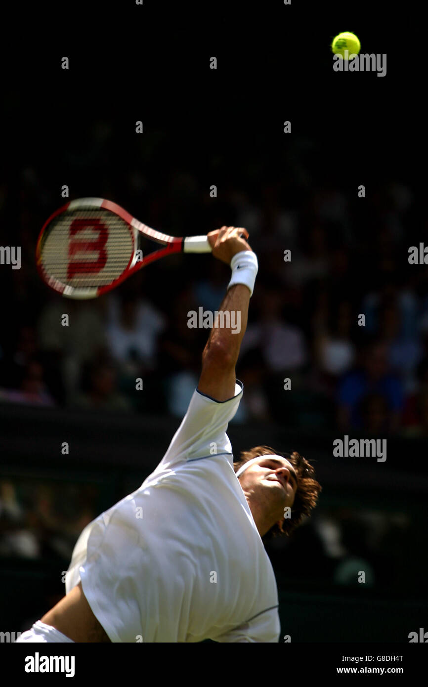 Tennis - Wimbledon Championships 2005 - Men's First Round - Roger ...