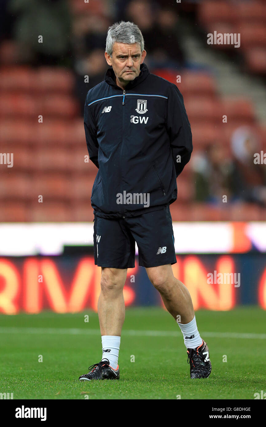 Stoke city kit manager gary worthington hi-res stock photography and ...