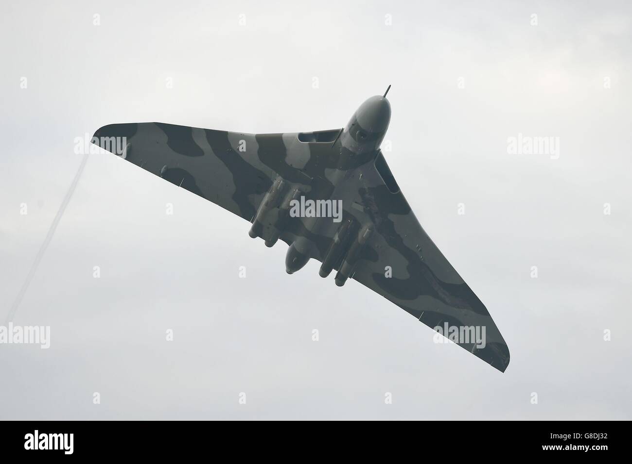 Vulcan's final flight Stock Photo - Alamy