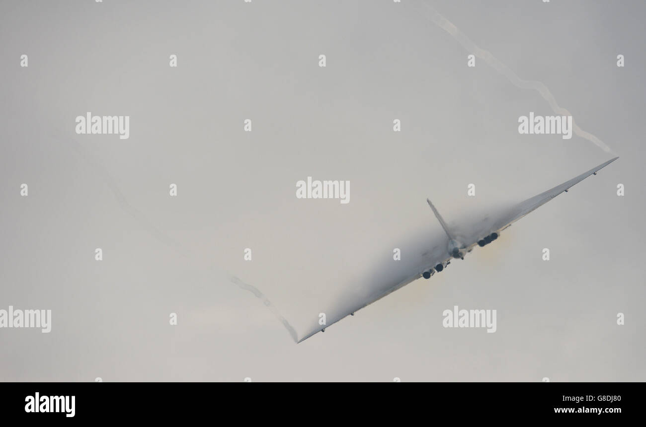 Vulcan's final flight Stock Photo - Alamy