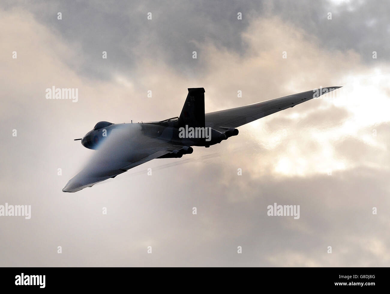Vulcan's final flight Stock Photo - Alamy