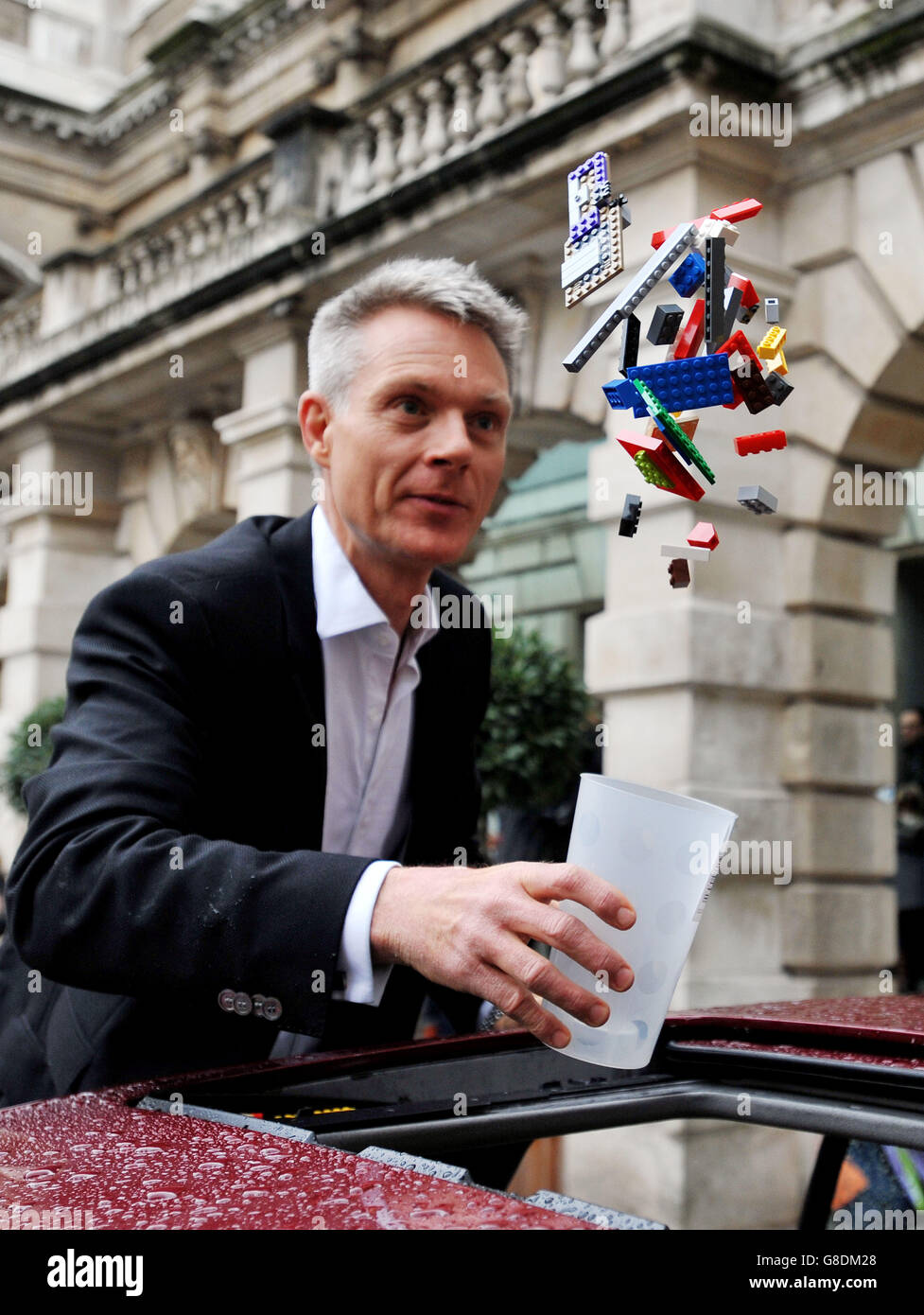Tim Marlow the Artistic Director at the Royal Academy of Arts, deposits ...