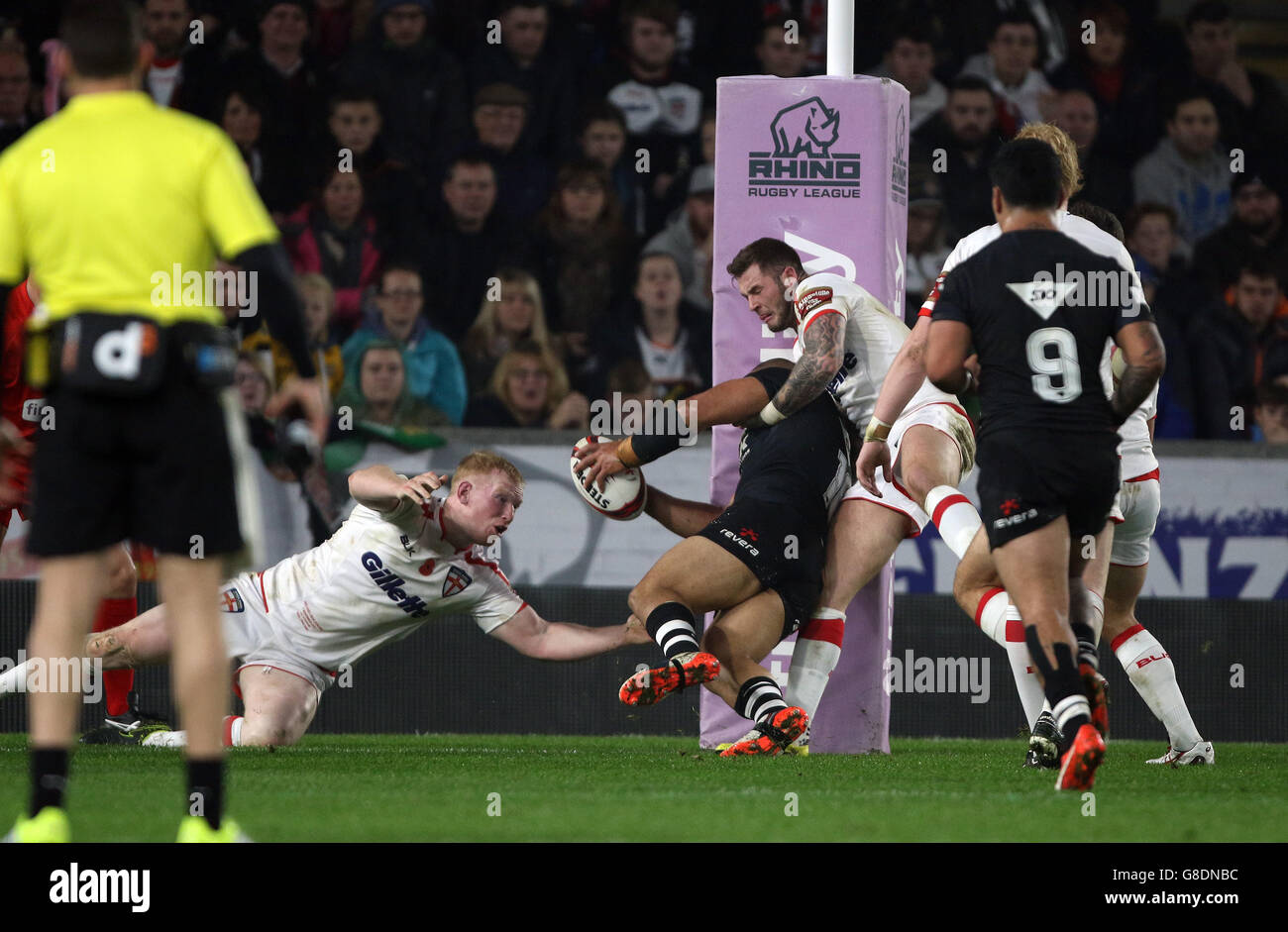 Rugby League - International Test Series - First Test - England v New ...