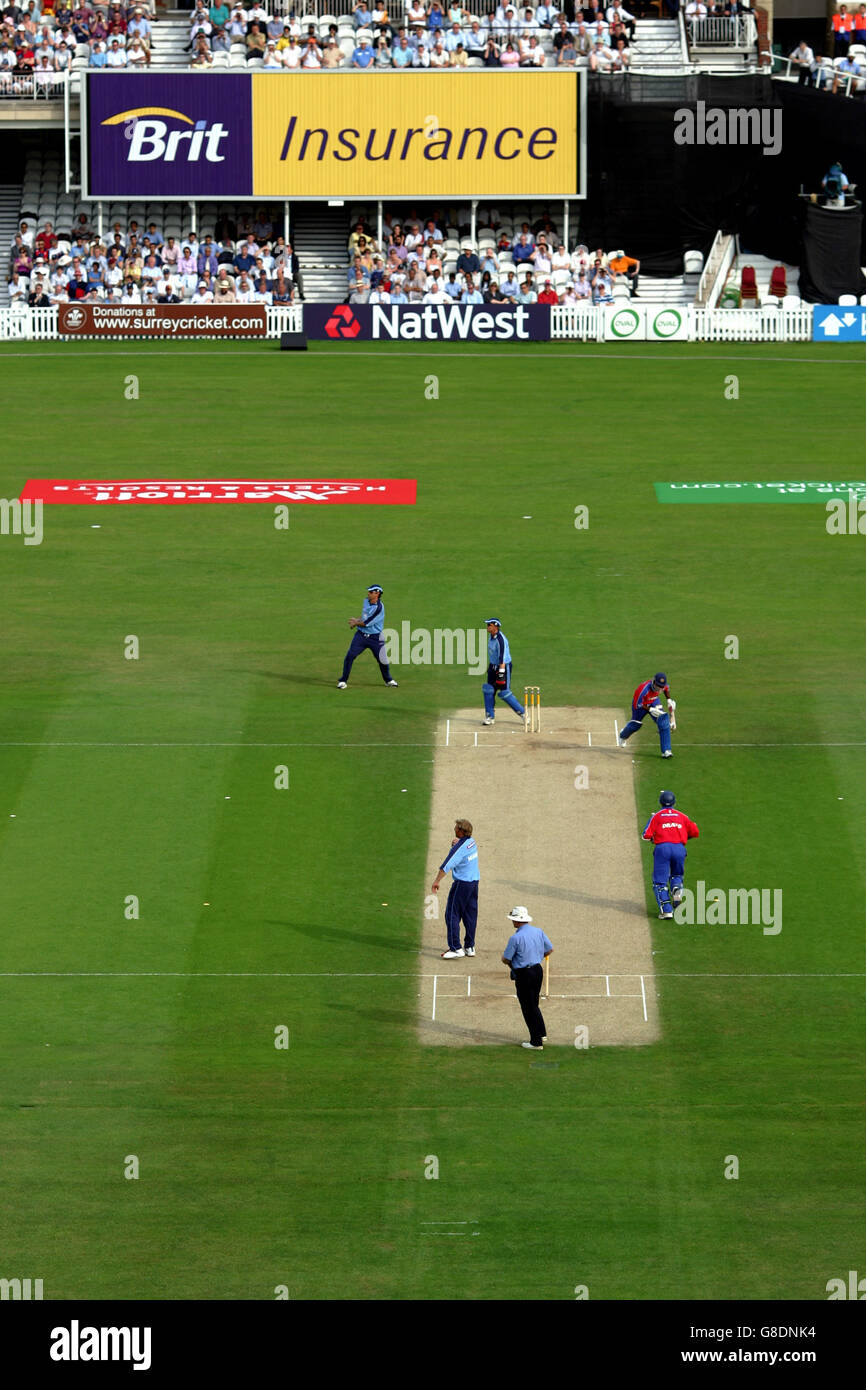 Cricket brit insurance board gv general view hi-res stock photography ...