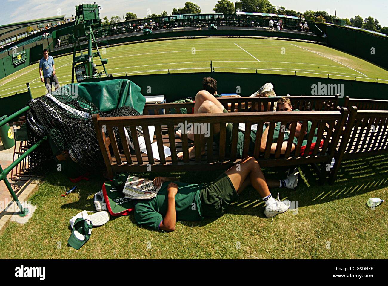 Tennis wimbledon championships 2005 day four all england club hi-res ...