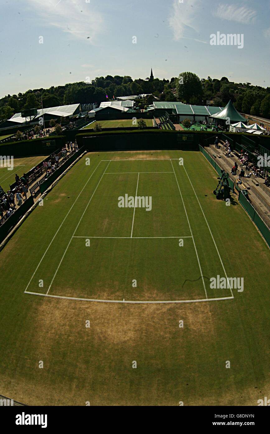 Tennis wimbledon championships 2005 day four all england club hi-res ...