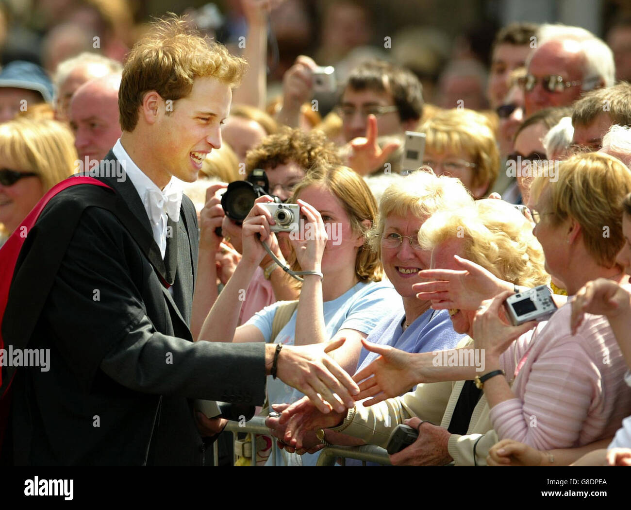 Prince william meets the after his graduation ceremony william got hi ...
