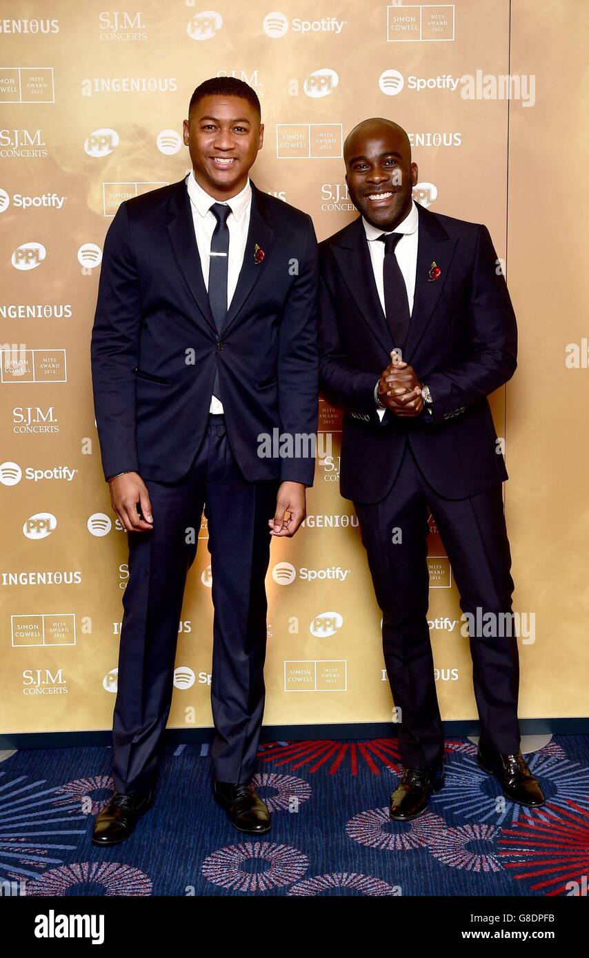 Rickie Haywood Williams (left) and Melvin Odoom attending the Music ...