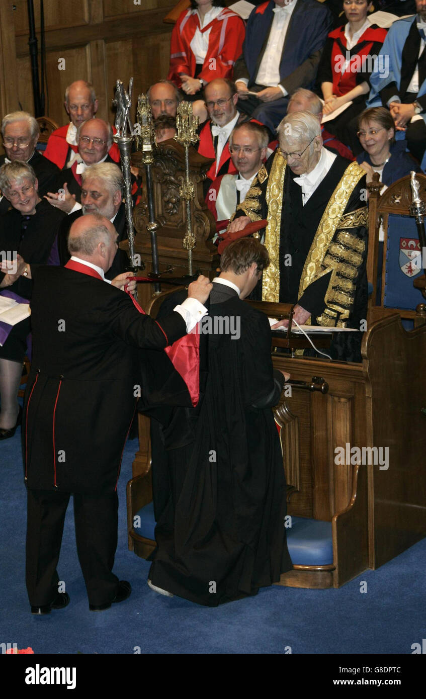 Prince William Graduation - St Andrews University Stock Photo - Alamy