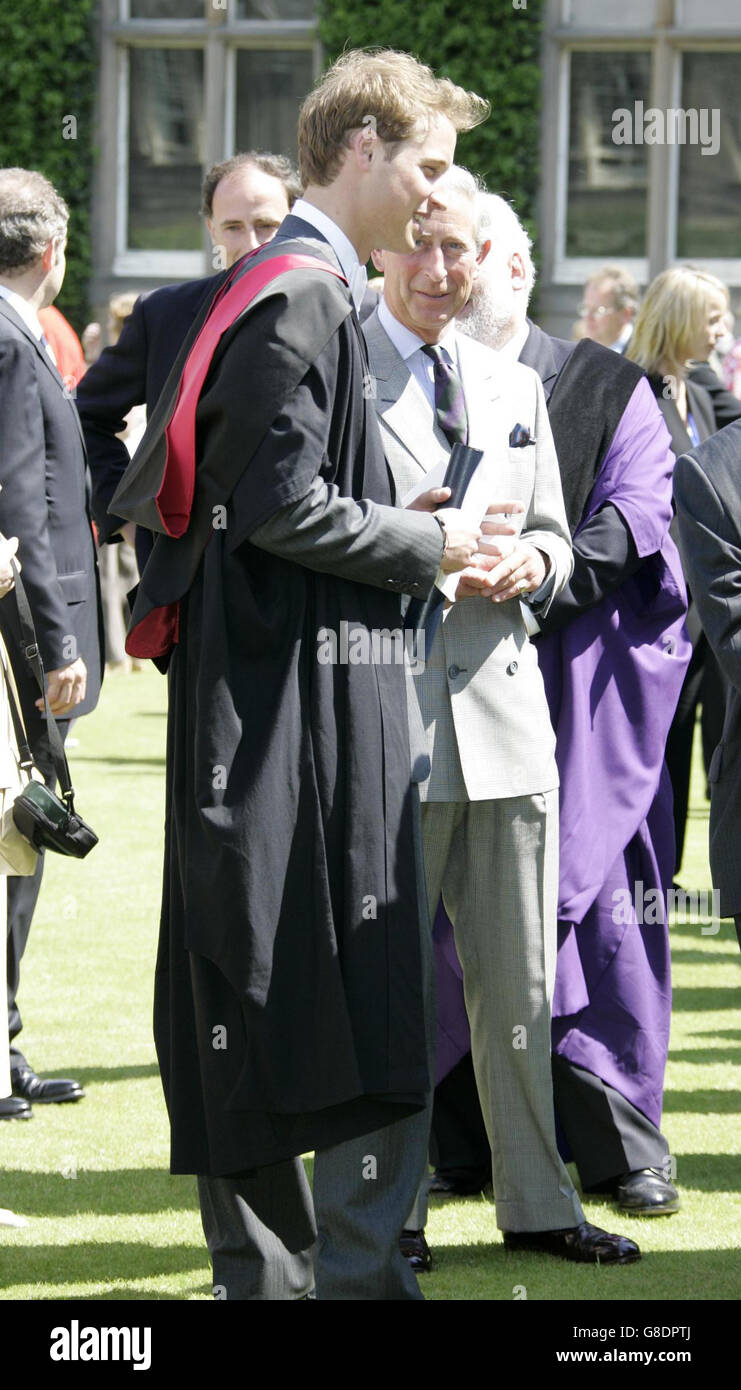 Prince William Graduation - St Andrews University Stock Photo - Alamy