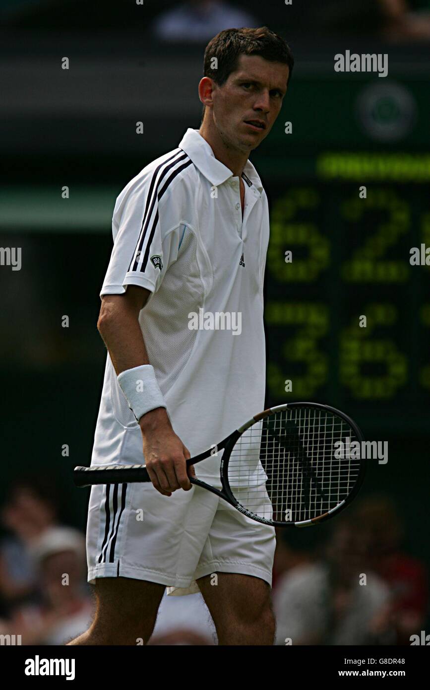 Tennis - Wimbledon Championships 2005 - Men's Second Round - Tim Henman ...