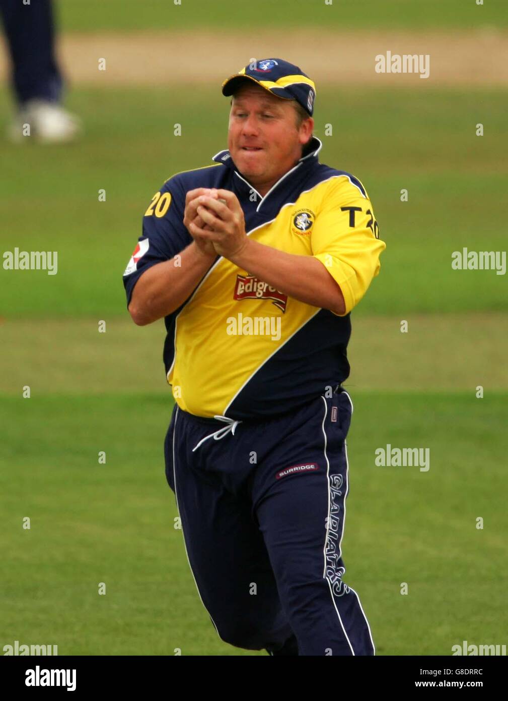 Gloucestershire Gladiators' Martyn Ball catches out Glamorgan Dragons ...