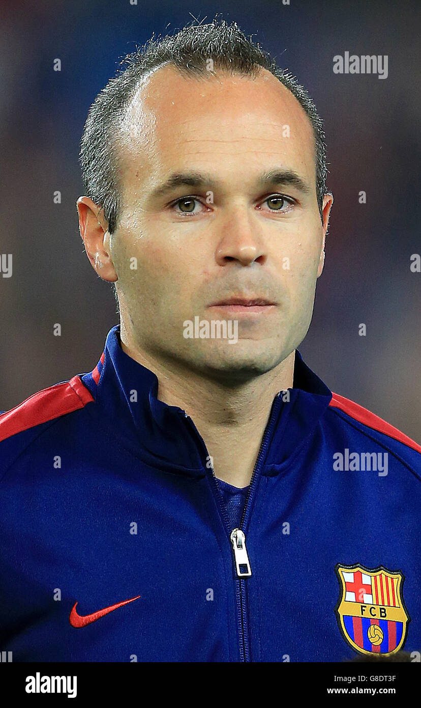 Andres iniesta portrait hi-res stock photography and images - Alamy