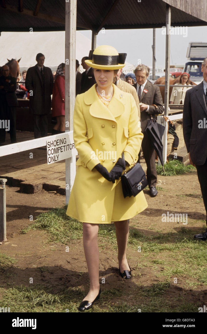 Royalty - Princess Anne - Bath and West Show, Shepton Mallet, Somerset ...