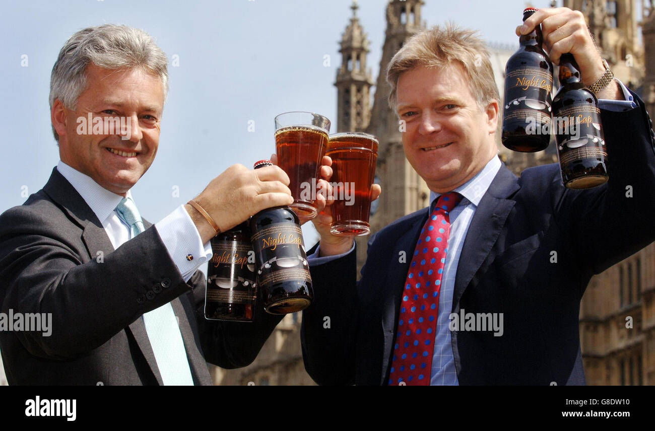 Night Cap Launch - College Green Stock Photo - Alamy