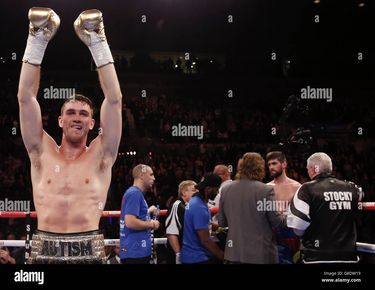 Boxing - Liverpool Echo Arena Stock Photo - Alamy