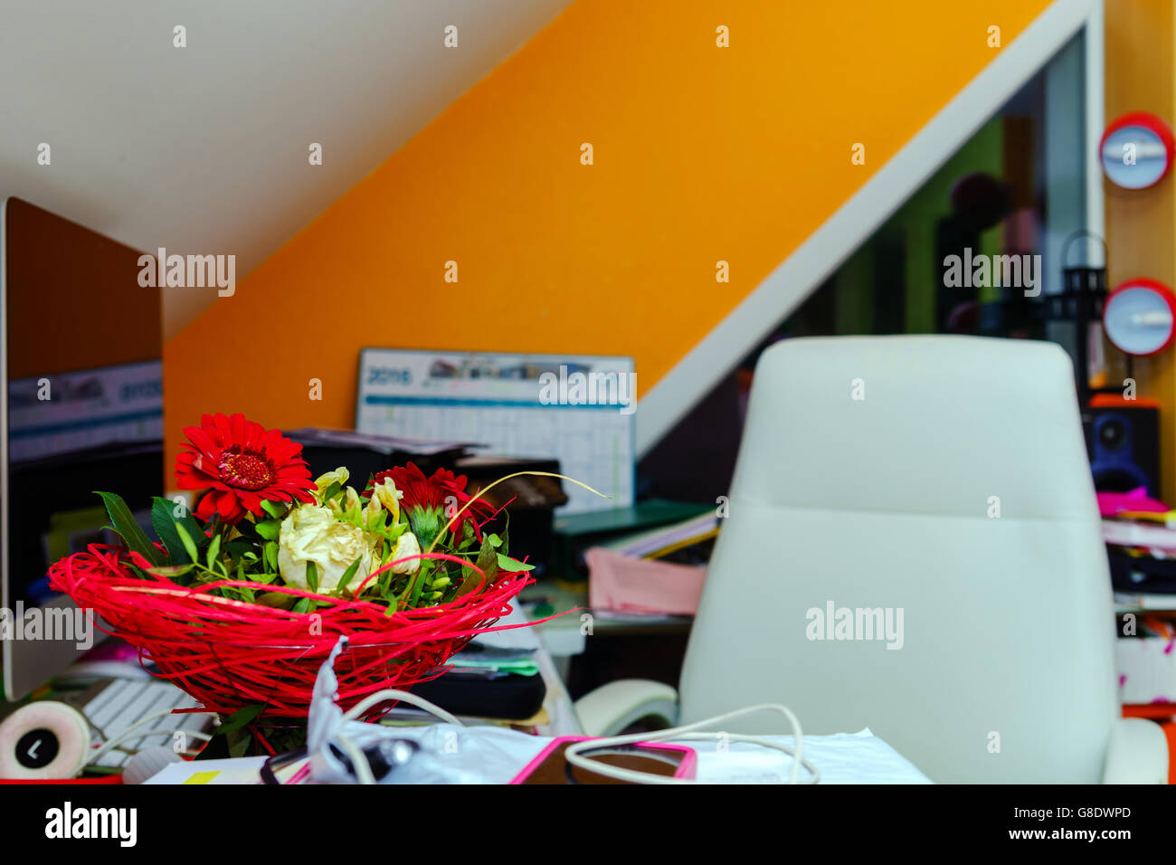 Personal home sound studio of a singer, casual interior Stock Photo - Alamy