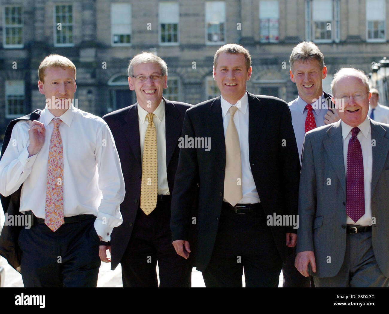 Liberal Democrats depart Bute House in Edinburgh with the new line-up ...
