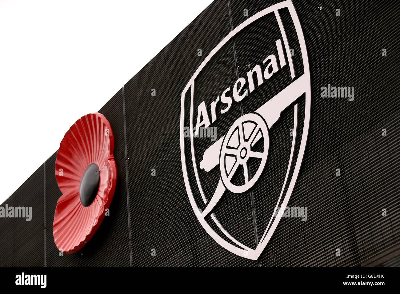 Football general view gv poppy remembrance hi-res stock photography and ...