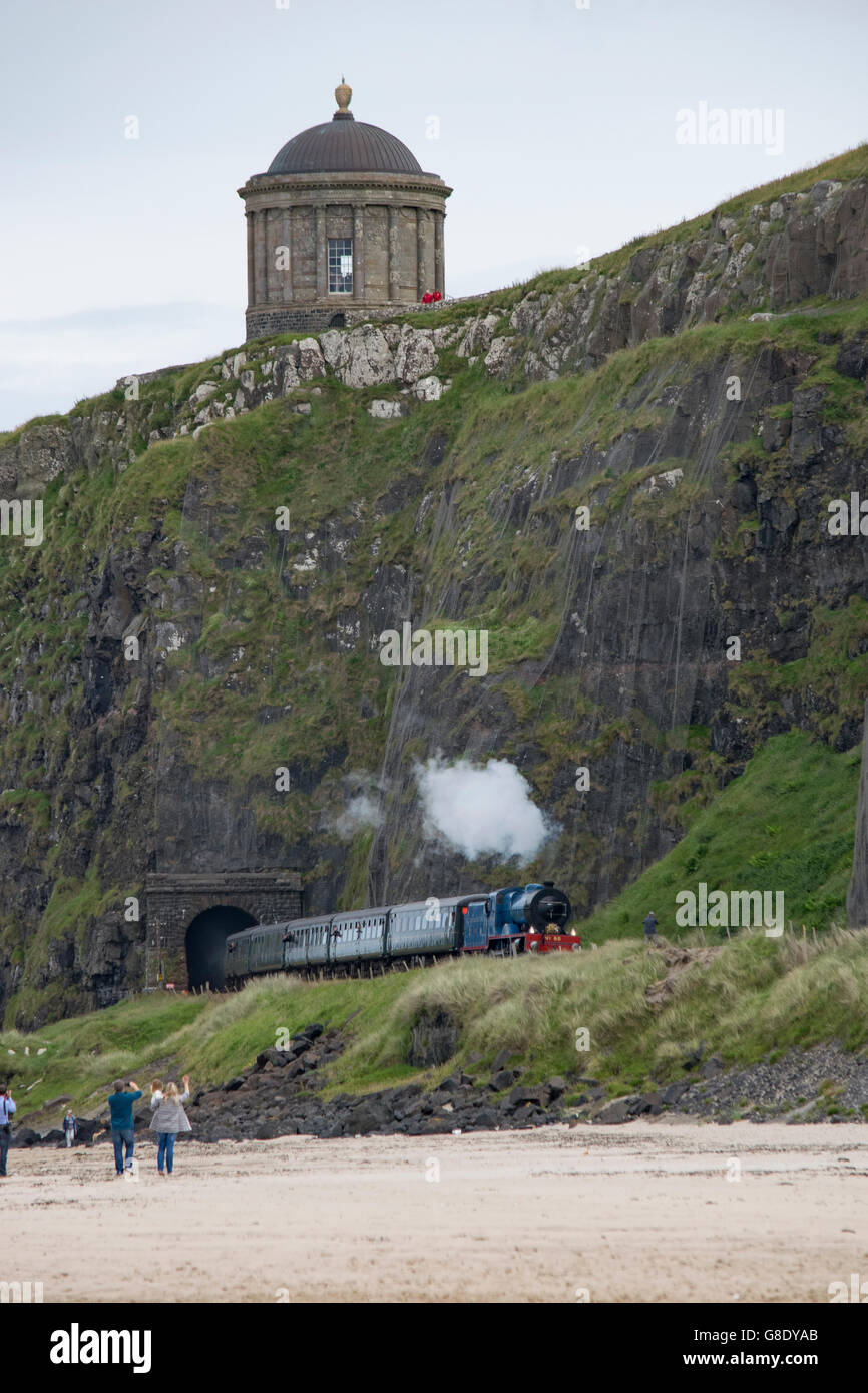 HM The Queen and Prince Philip, The Duke of Edinburgh on a steam train ...