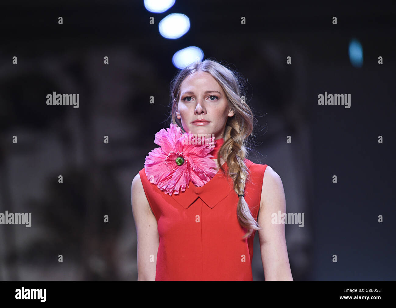 Berlin, Germany. 28th June, 2016. Models presenting the spring/summer ...