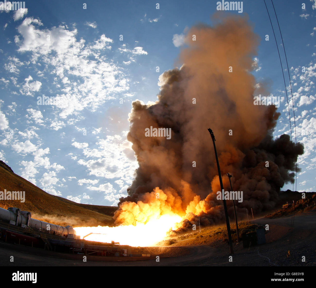 Solid propellant rocket motor hi-res stock photography and images - Alamy