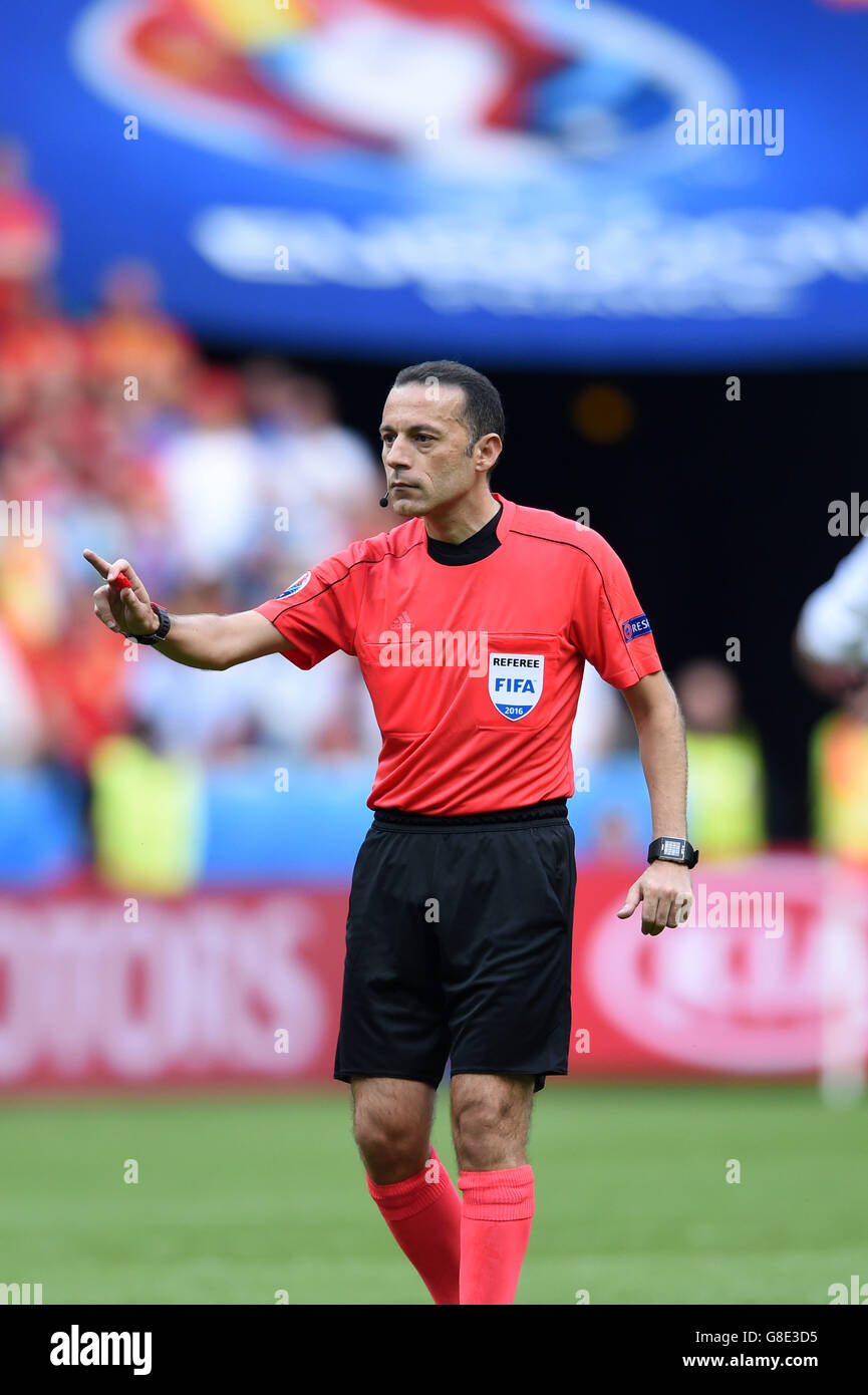Cuneyt Cakir (Referee) ; June 27, 2016 - Football : Uefa Euro France ...