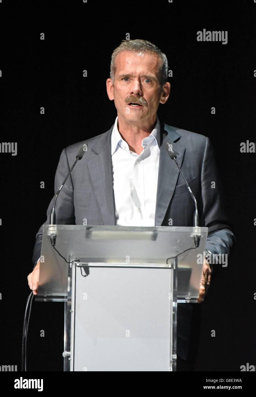 Stephen hawking in attendance starmus hi-res stock photography and ...