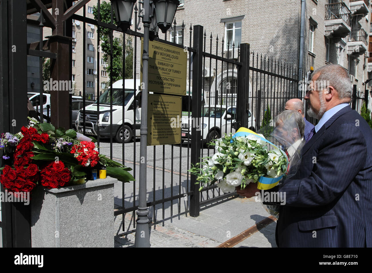 Kyiv, Ukraine. 29th June, 2016. Leader of the Crimean Tatar National ...