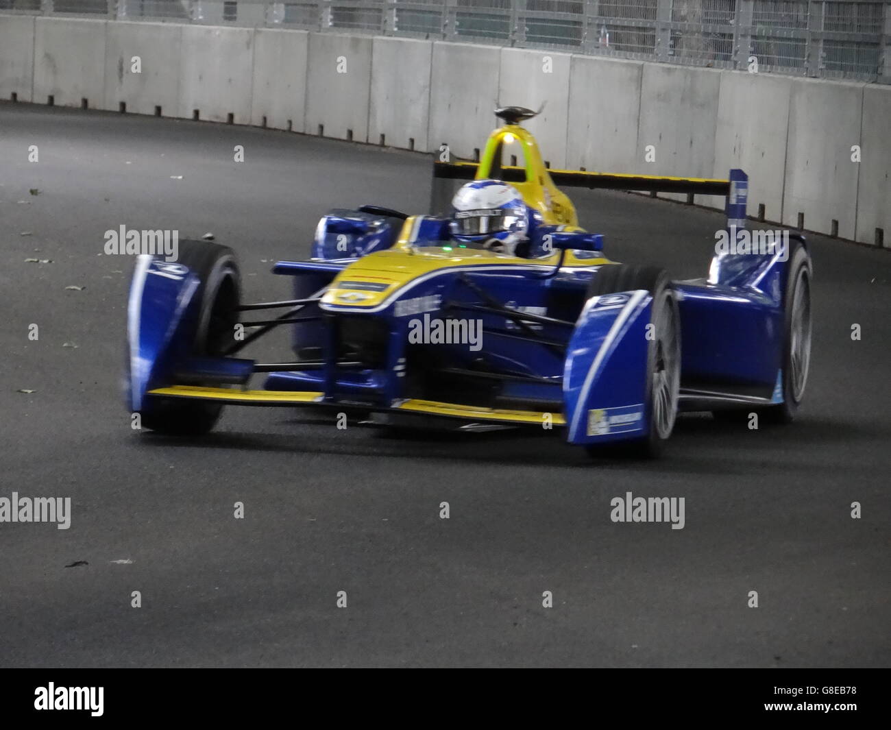 Nicolas Prost on the track in London, UK. 02nd July, 2016. Round 9 of ...