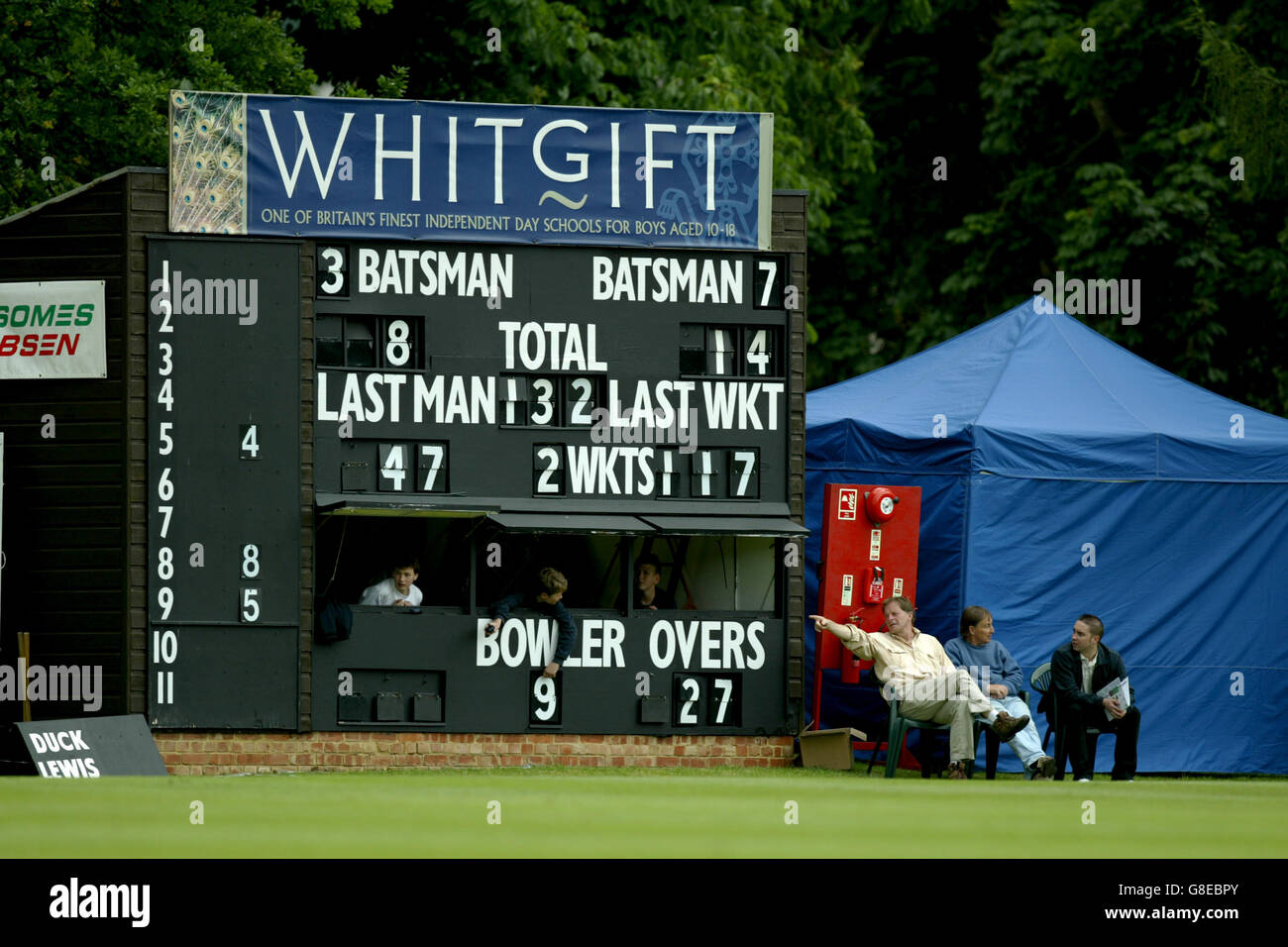 Scoreboard at the whitgift school hi-res stock photography and images ...