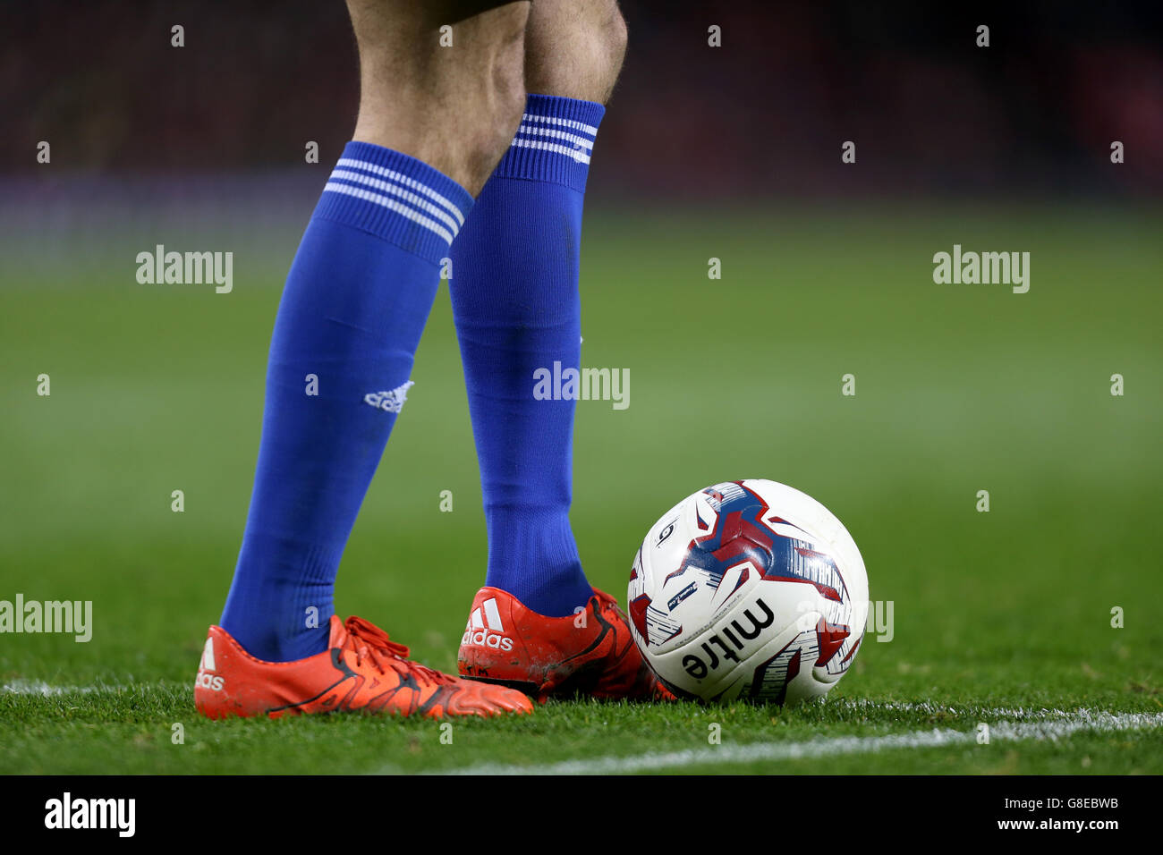 Old football boots hi-res stock photography and images - Alamy