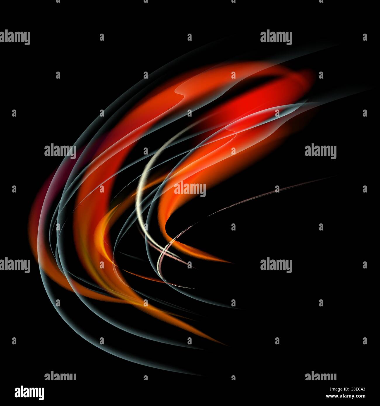 Burn flame fire abstract background. Vector. EPS10 Stock Vector Image ...