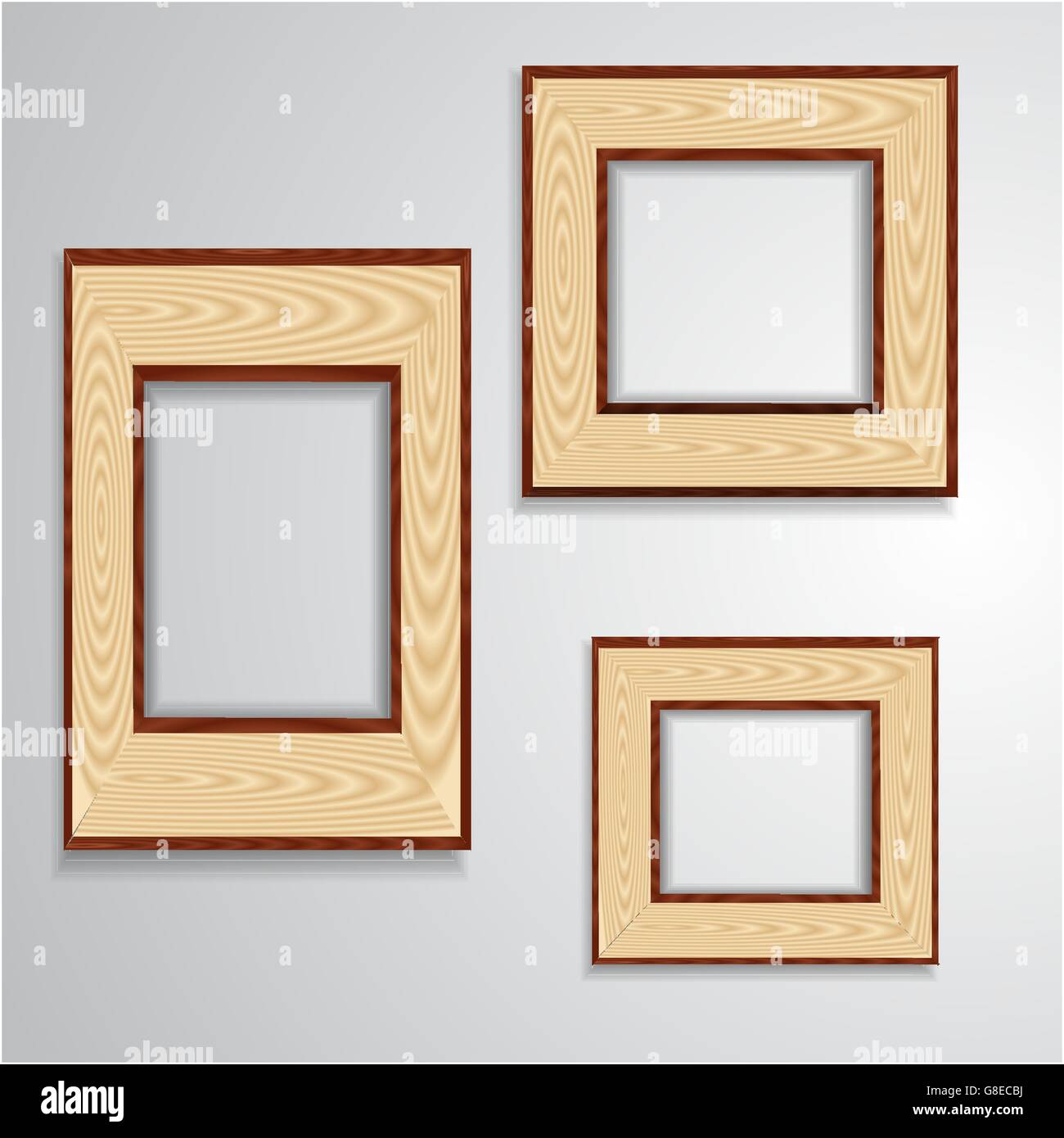 Blank photo frame seamless Stock Vector Images - Alamy