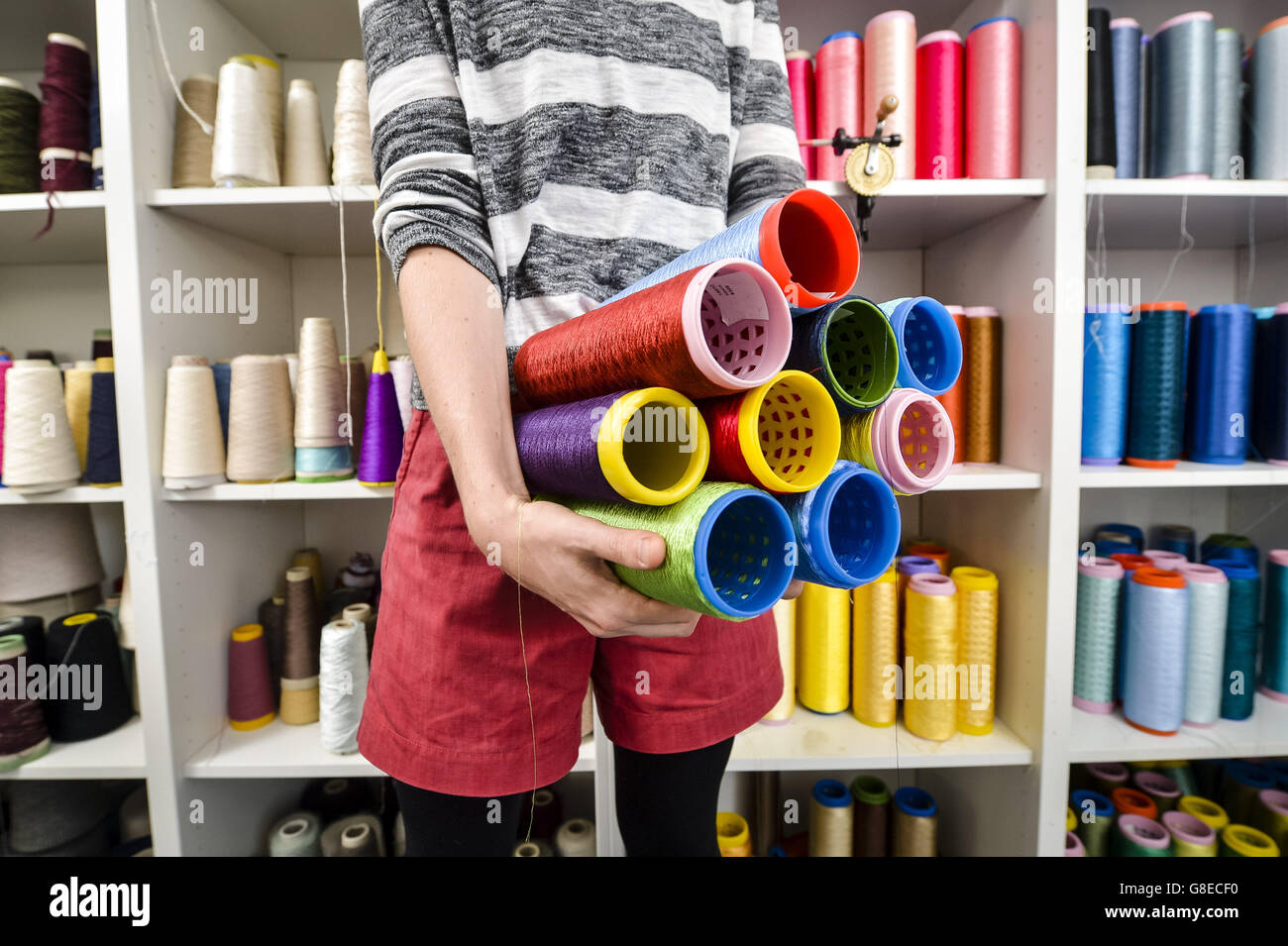 Bobbins hi-res stock photography and images - Alamy
