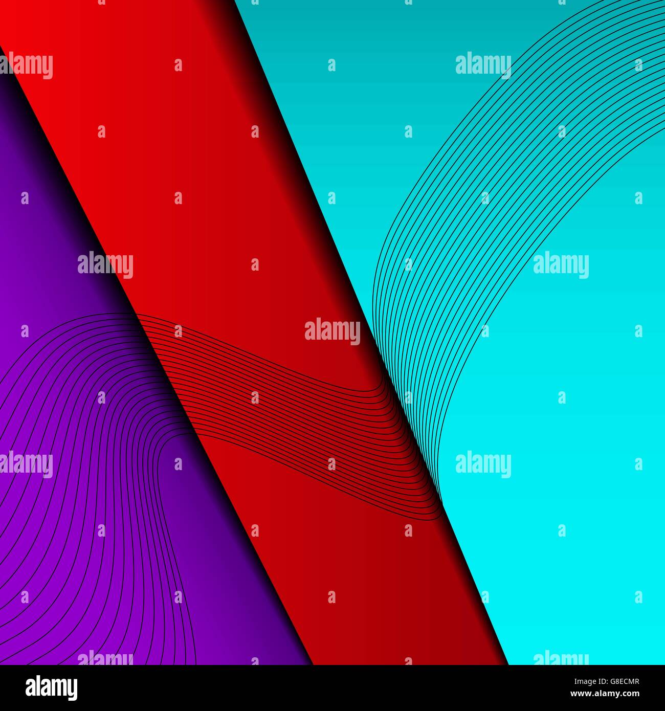 vector background message board for text line shadow for modern web ...