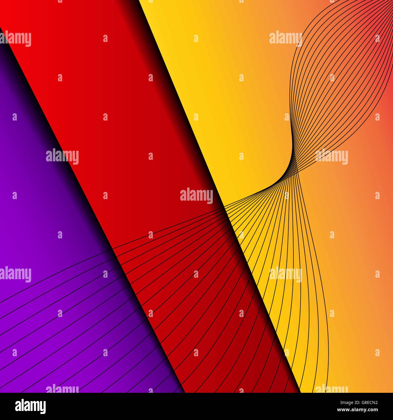 vector background message board for text line shadow for modern web ...