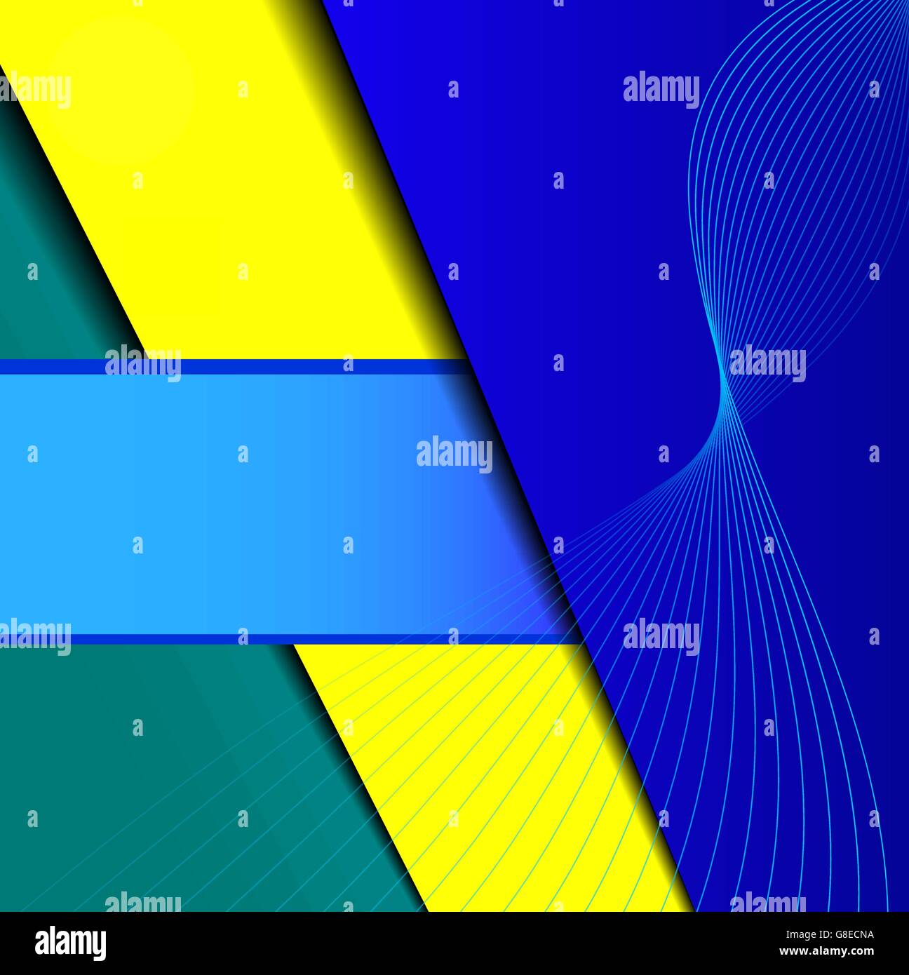 vector background message board for text line shadow for modern web ...