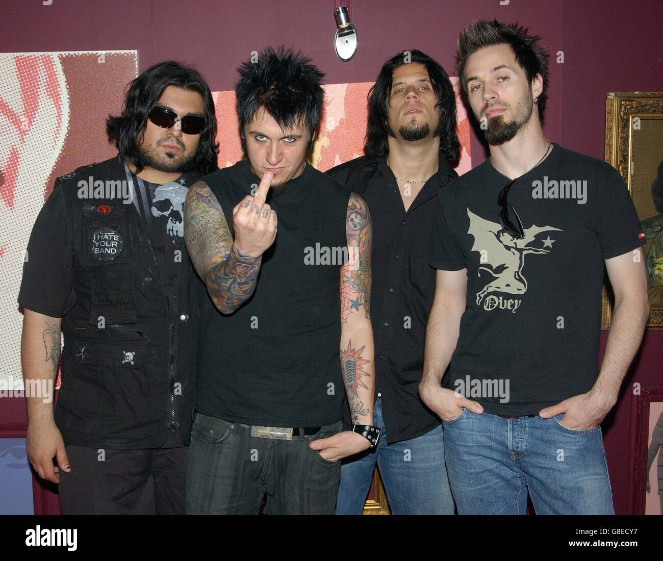 MTV TRL - Total Request Live Show - Leicester Square Studios Stock ...