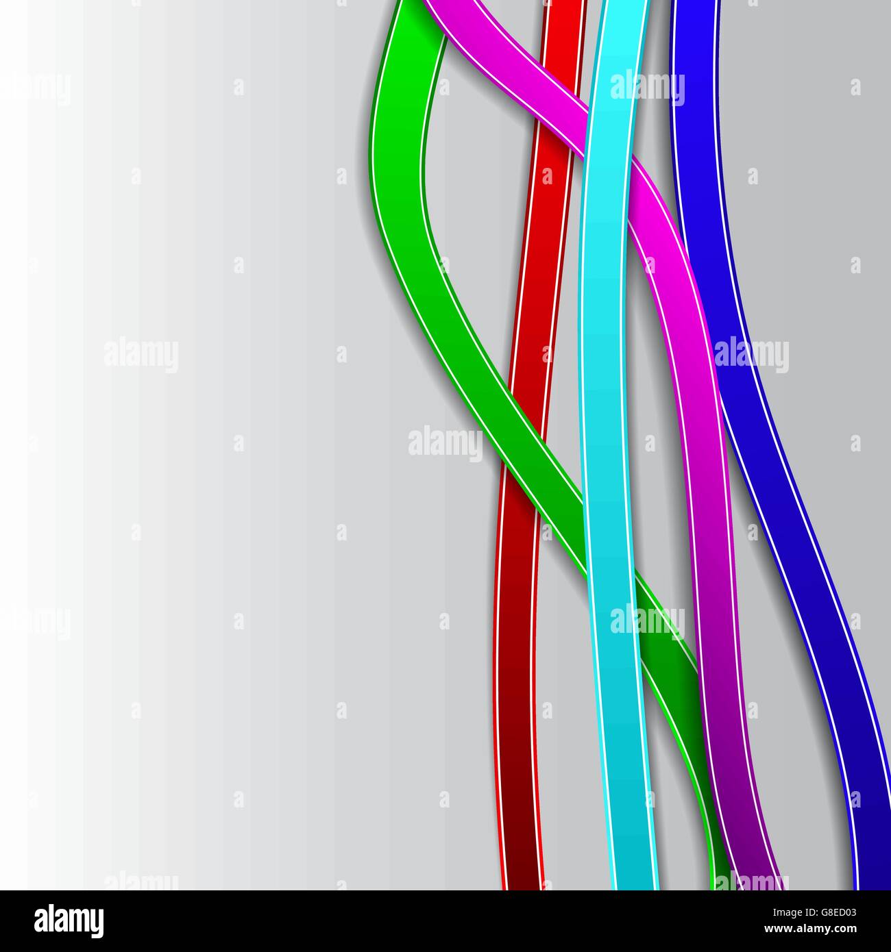 Abstract background with colored lines. VEctor. EPS10 Stock Vector ...