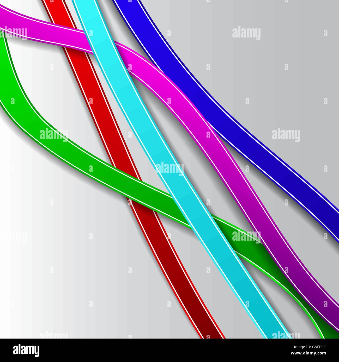 Abstract background with colored lines. VEctor. EPS10 Stock Vector ...