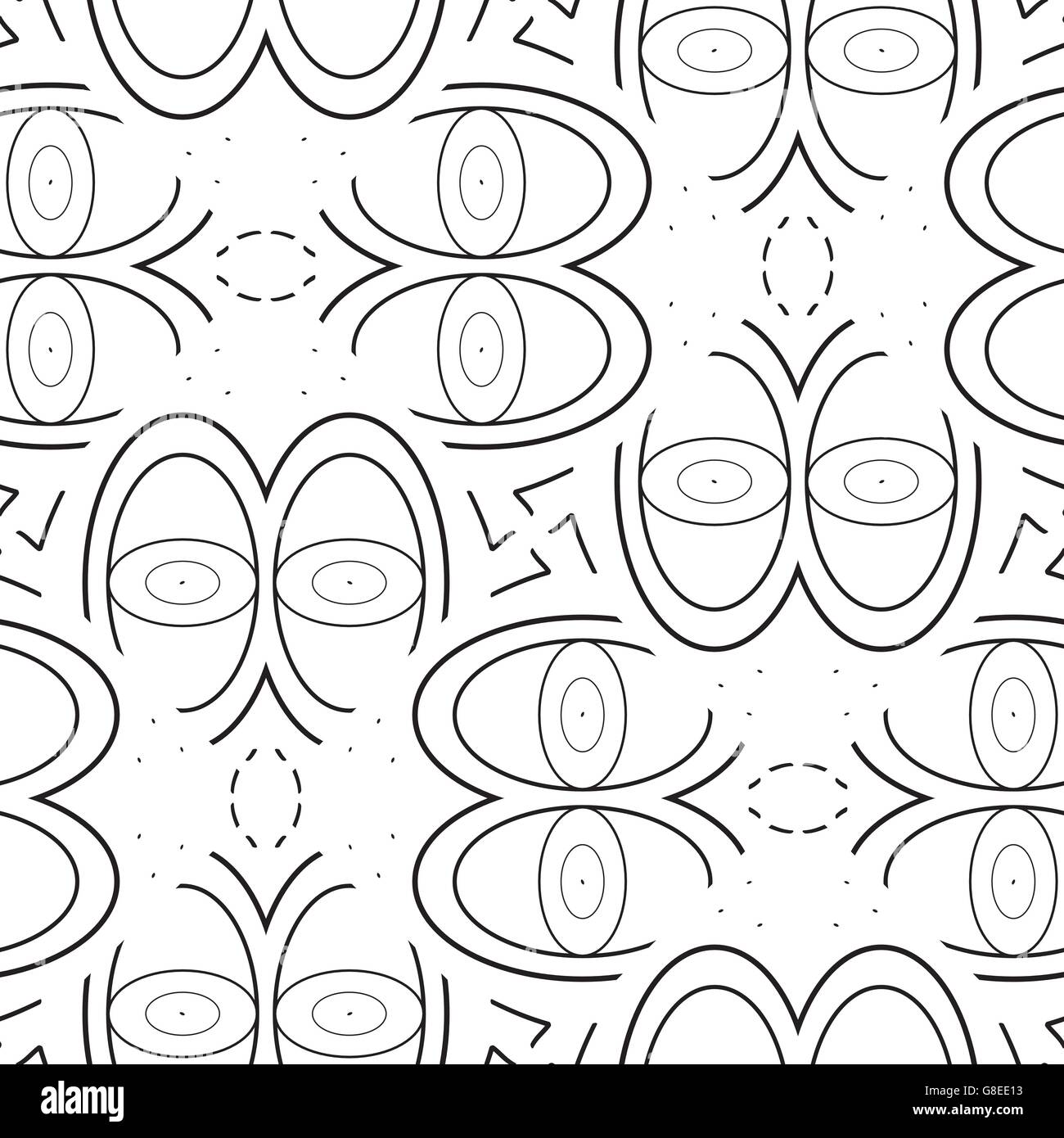 Vector pattern - geometric seamless simple modern texture. EPS10 Stock ...