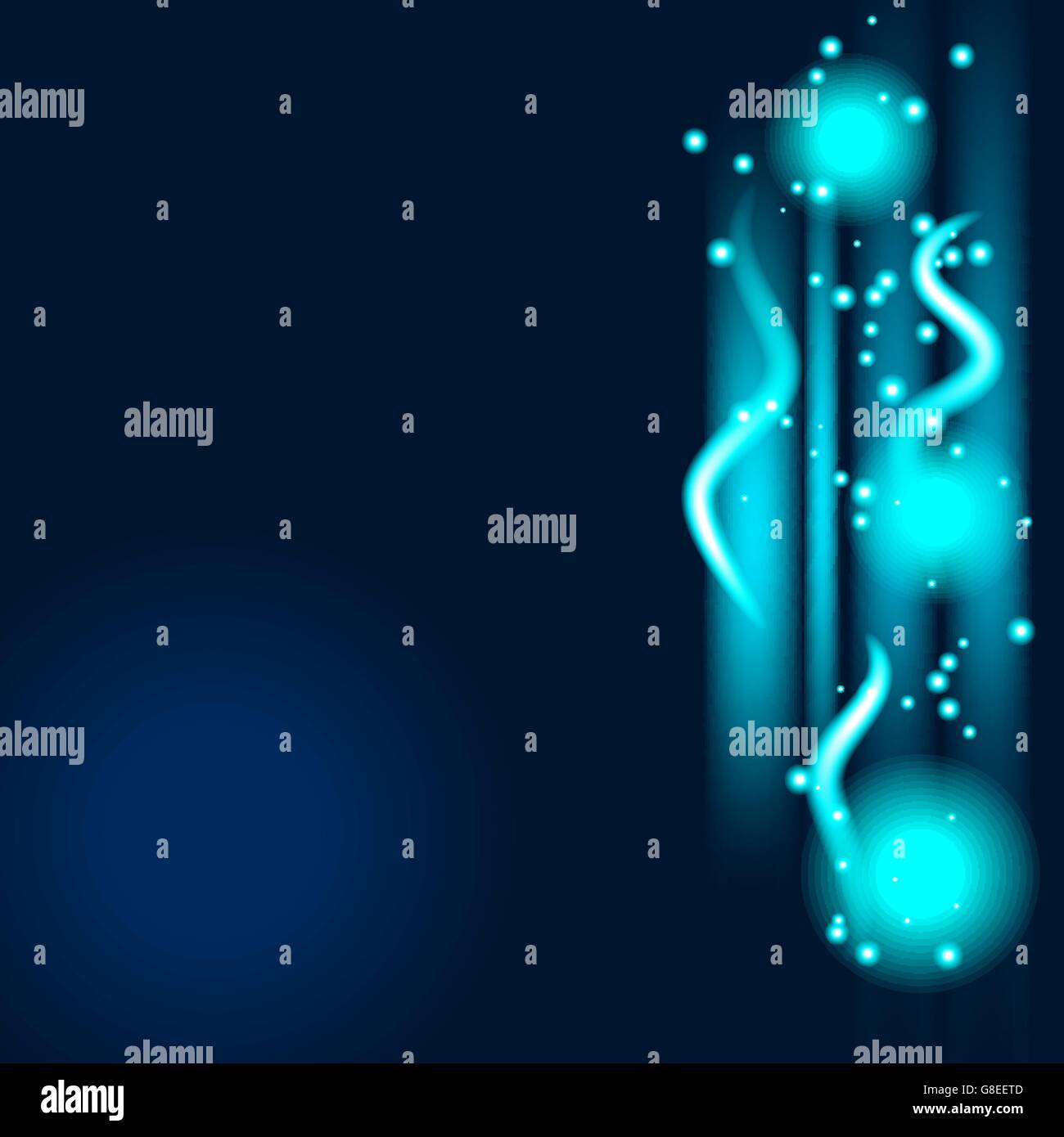 Blue streak light on Stock Vector Images - Alamy