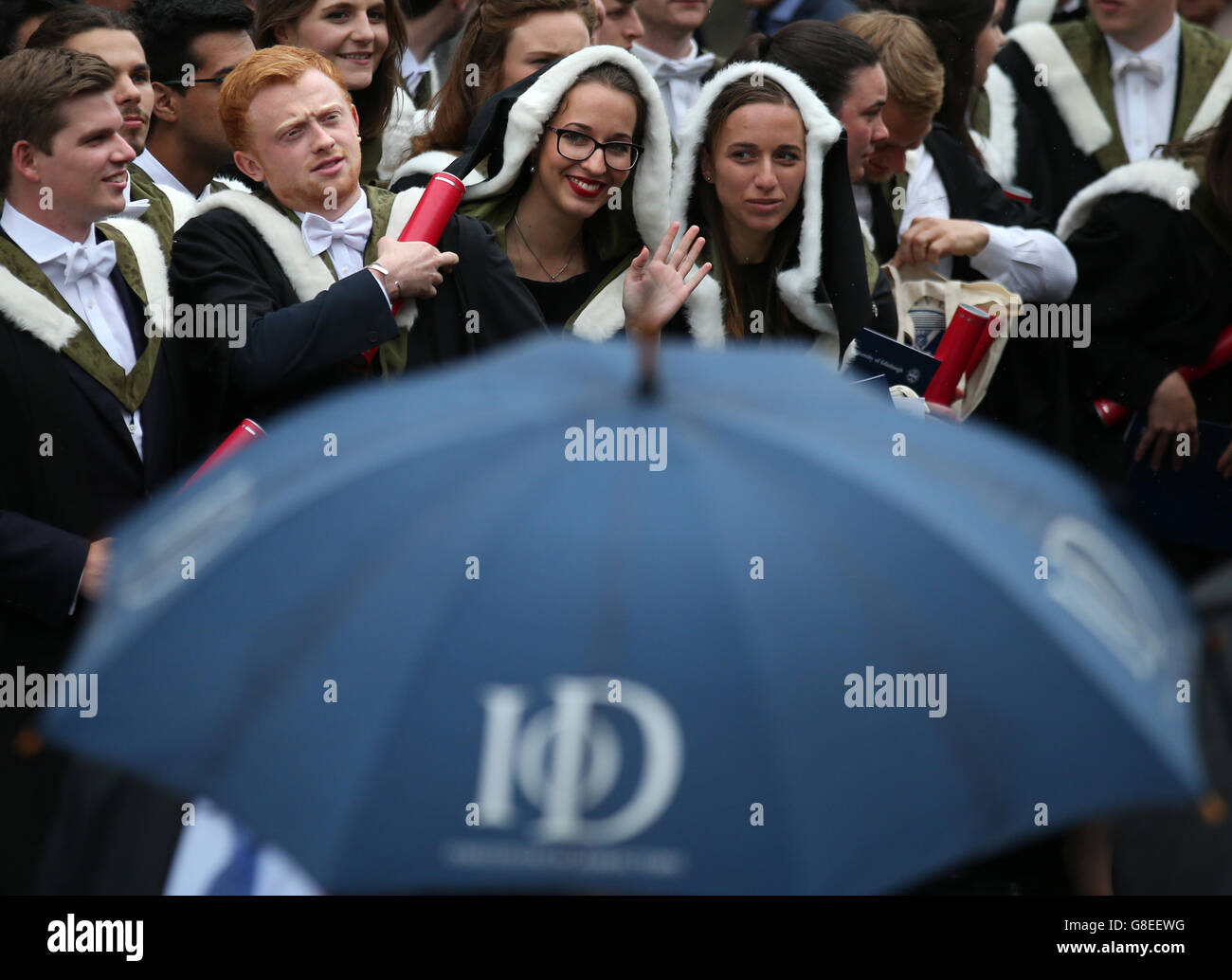 Graduation ceremony usher hall hi-res stock photography and images - Alamy