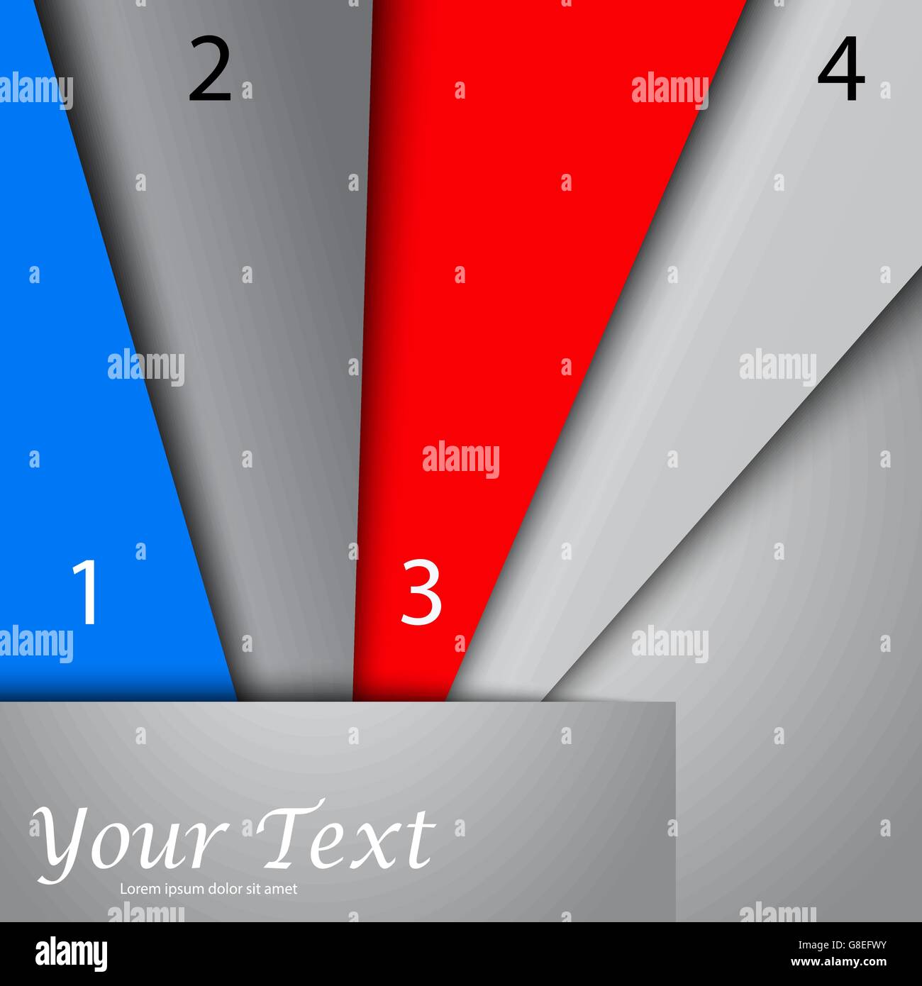 design with color banners website, presentation template, abstract ...